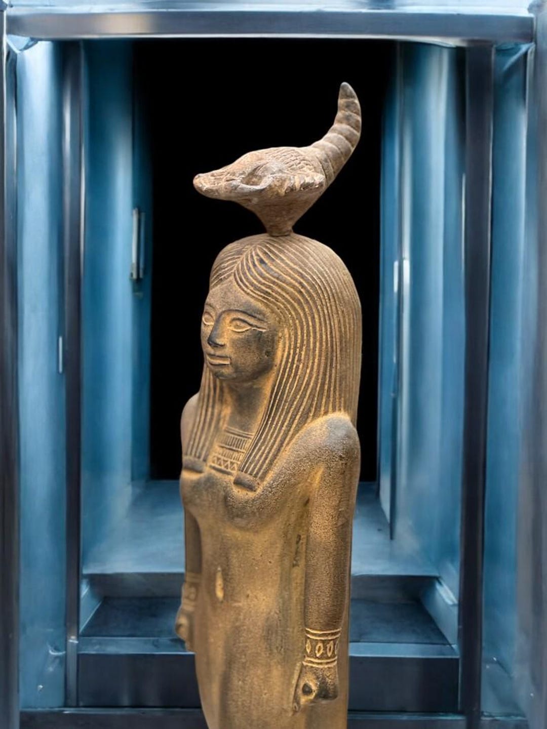 Rare Ancient Egyptian Serket Goddess Statue – Antique Fertility ...