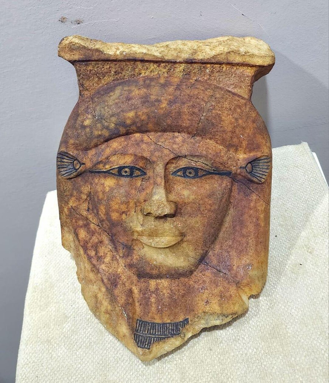 Rare Ancient Egyptian Hathor Statue - Goddess of Motherhood, Beauty ...