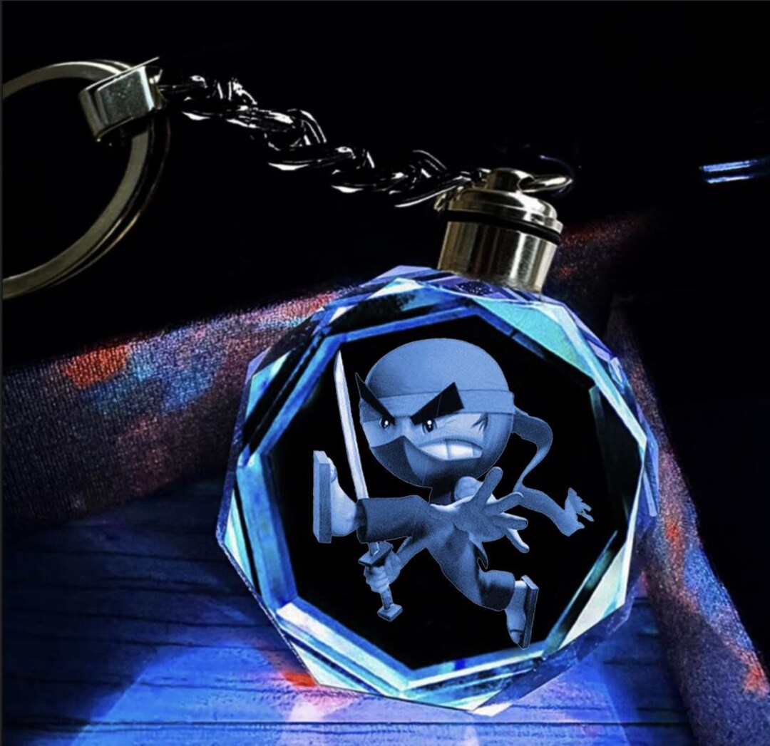 Custom Hand Made - I-ninja Inspired LED Color Changing K9 Crystal ...