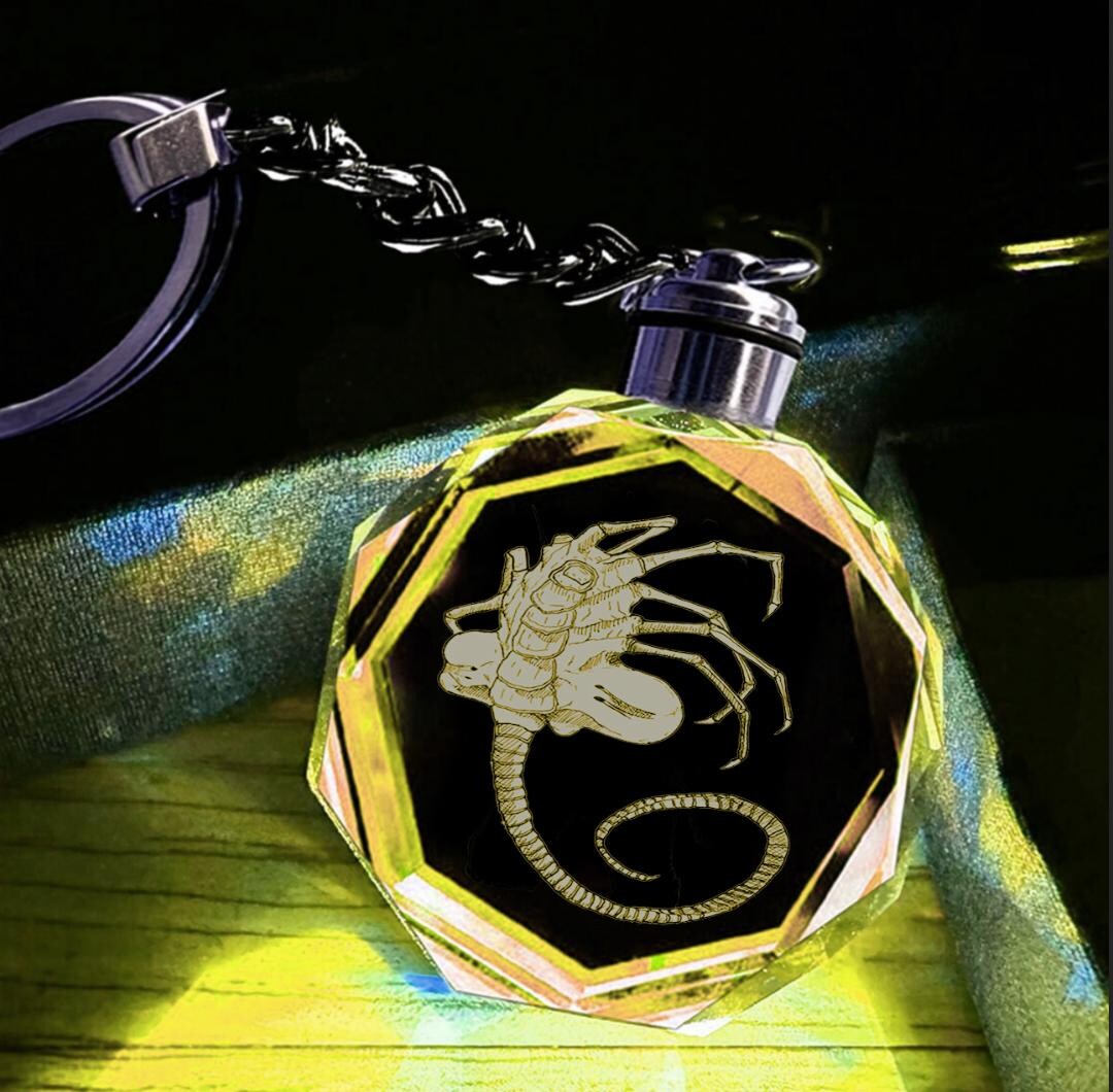 Custom Hand Made - Alien Facehugger Inspired LED Color Changing K9 ...
