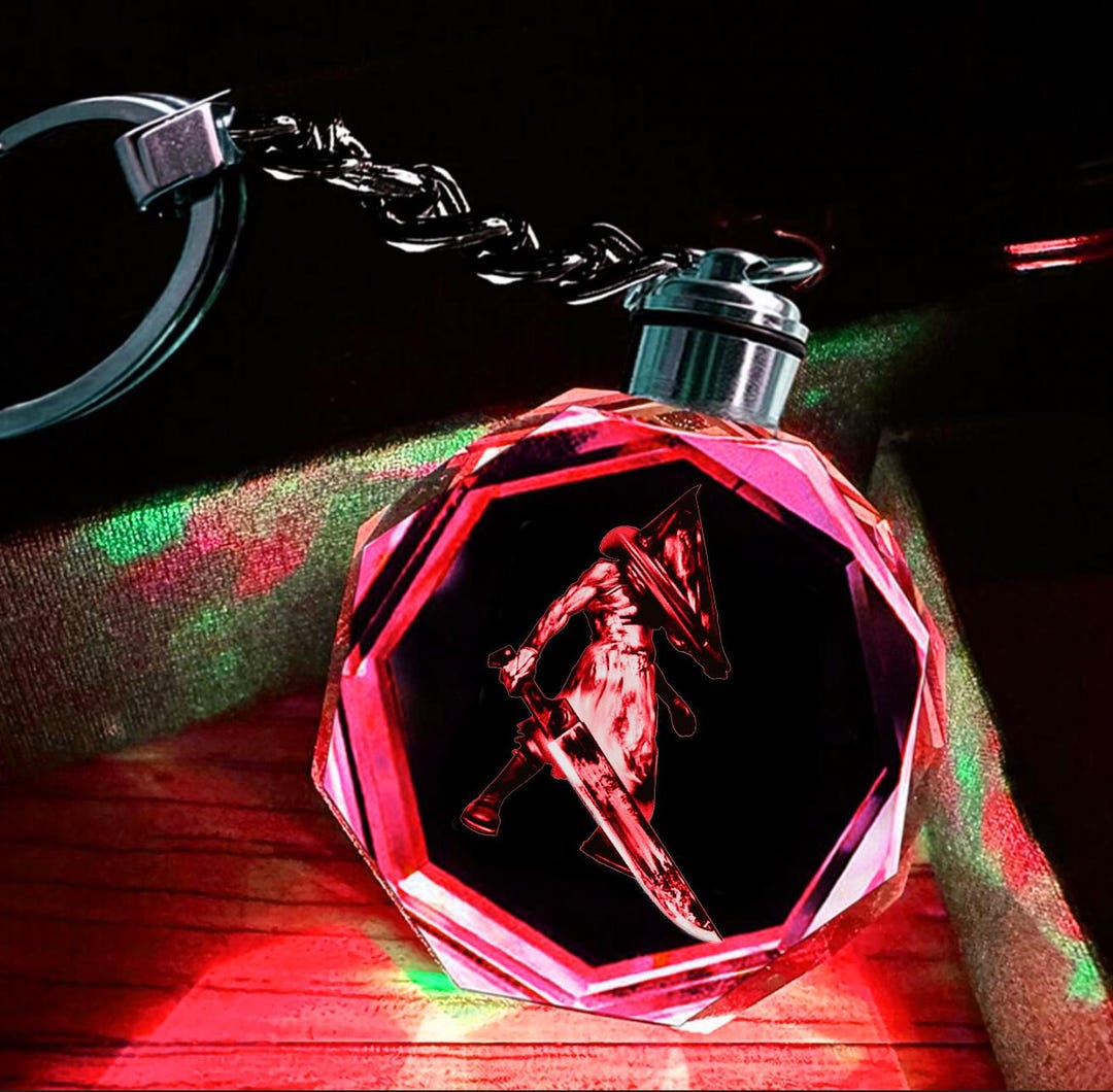 Custom Hand Made - OG Pyramid Head LED Color Changing K9 Crystal ...