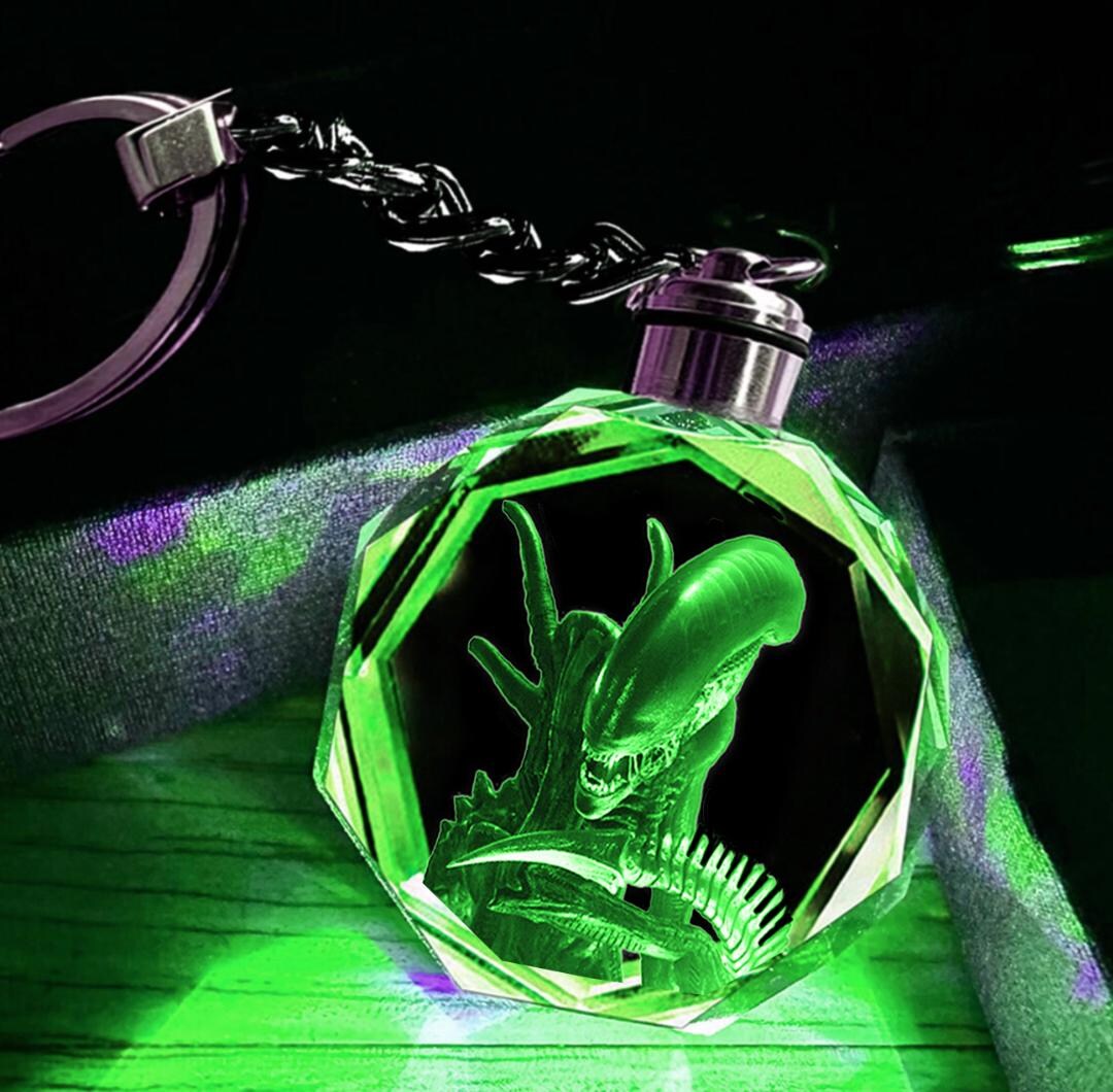 Custom Hand Made - Alien Xenomorph Inspired LED Color Changing K9 ...