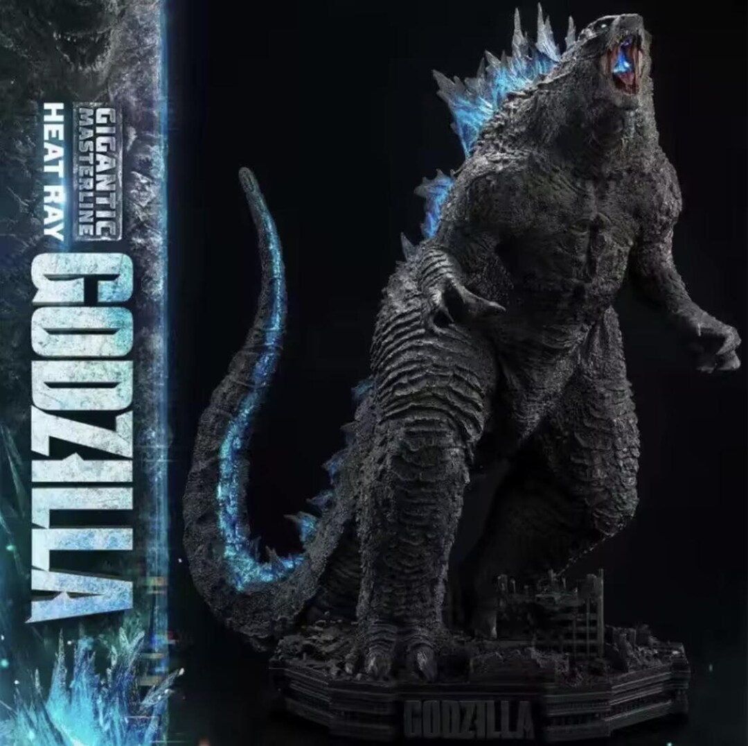 Custom Made - Godzilla Inspired - Large PVC Light up Statue Figure ...