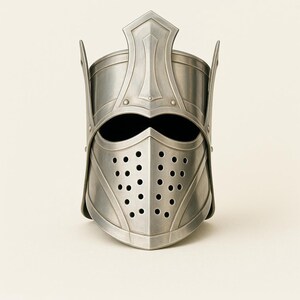 Medieval Knight Helmet | Handmade Steel Armor Helmet for Cosplay & LARP ...
