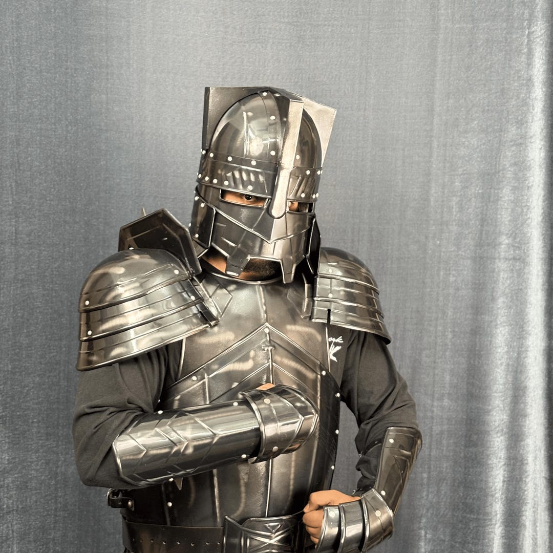 Moria Dwarven Battle Armor & Crusader Knight Suit | Full-body Wearable ...