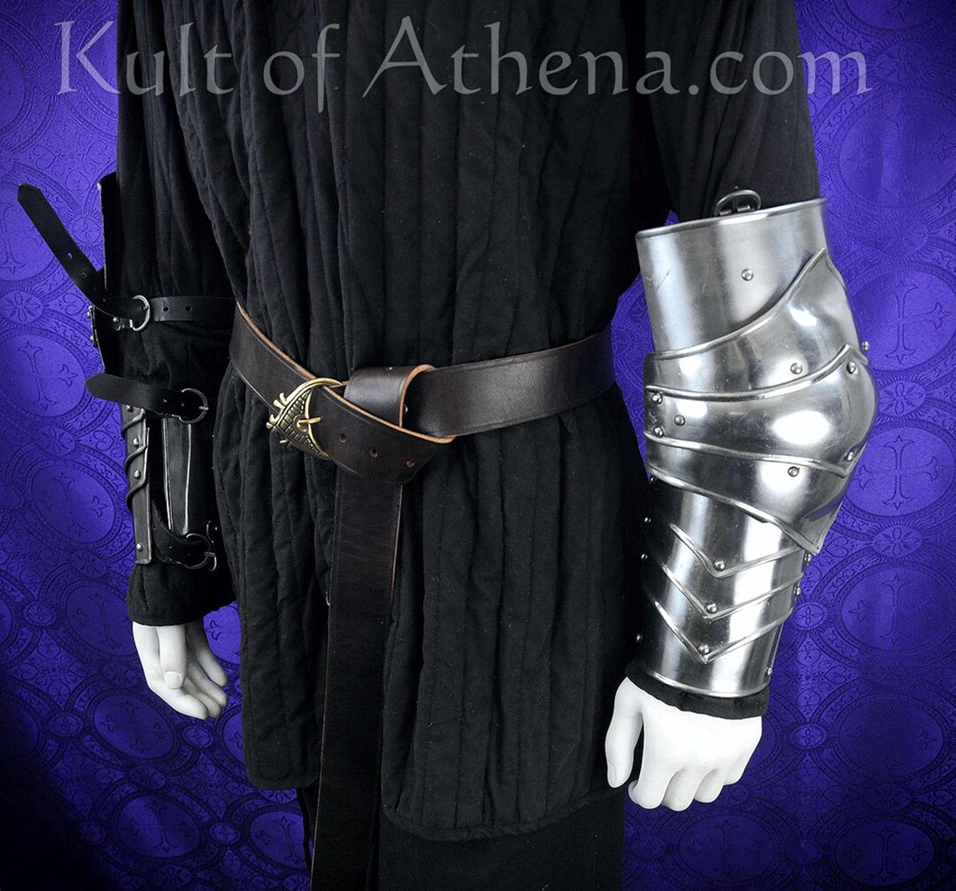 Handmade Medieval Steel Arm Armor Set ~ Knight Arm Elbow Guard ~ Steel ...