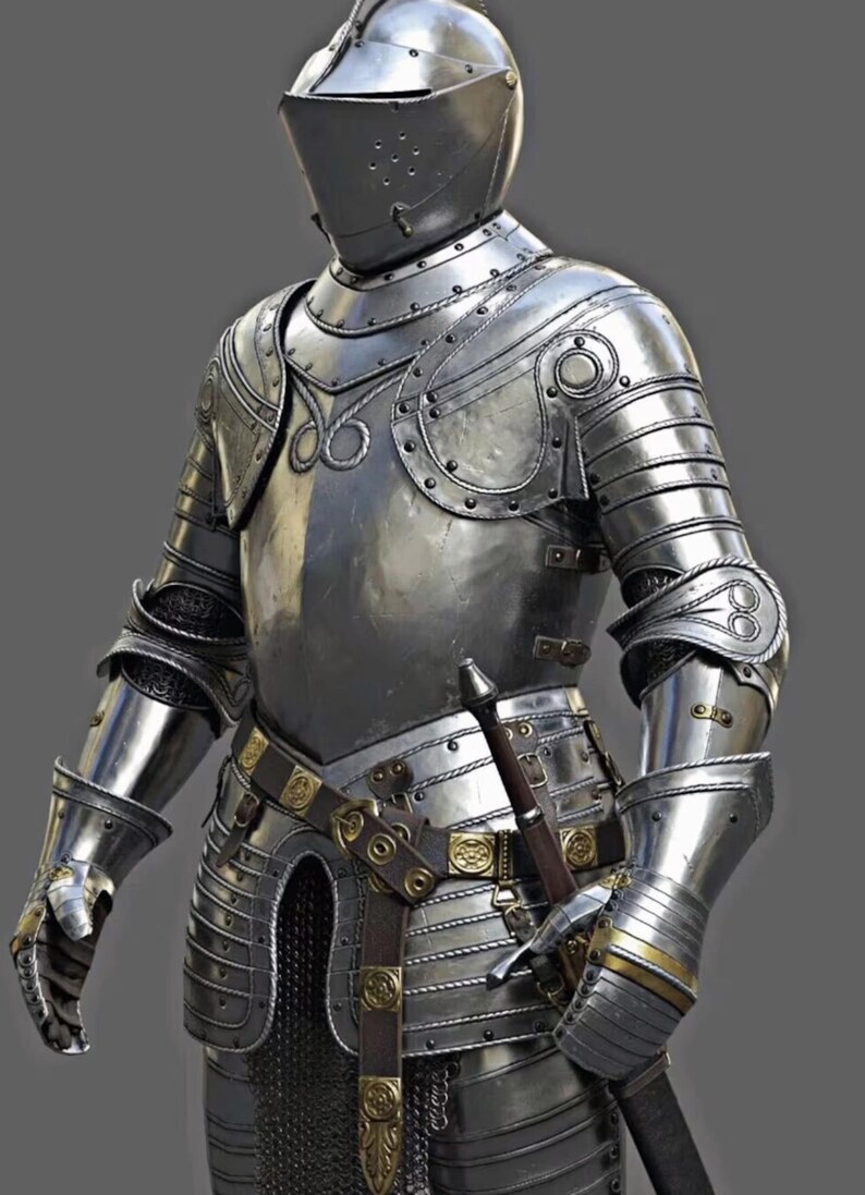 Medieval Combat Full Body Armor Suit, Medieval Knight Armor Costume ...