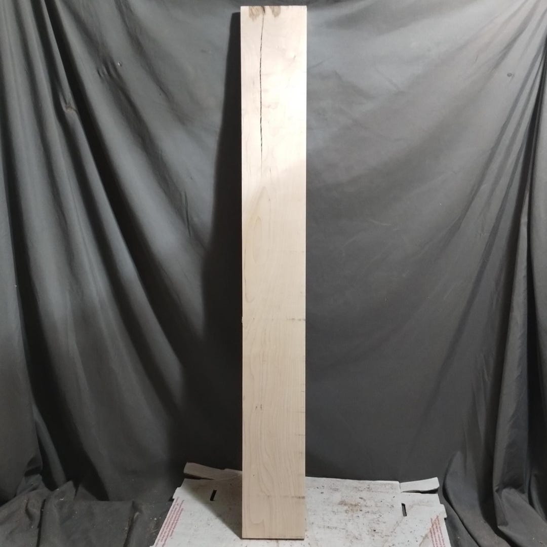 Warped Scrap Hard Maple Hardwood Kiln Dried Board (approximately 39 5/8 ...