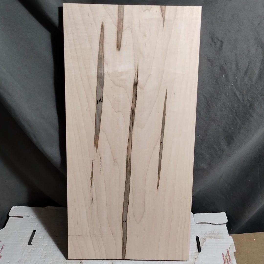 Ambrosia Hard Maple Hardwood Kiln Dried Board (approximately 21 1/4" X ...
