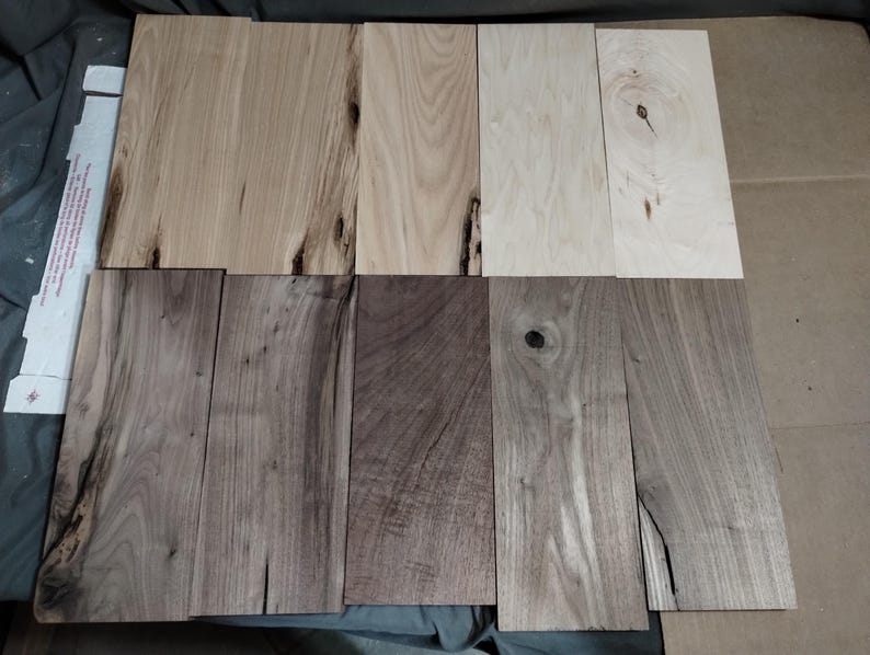 10 (ten) Scrap Variety Boards Kiln Dried (most Are Approximately 12" X ...