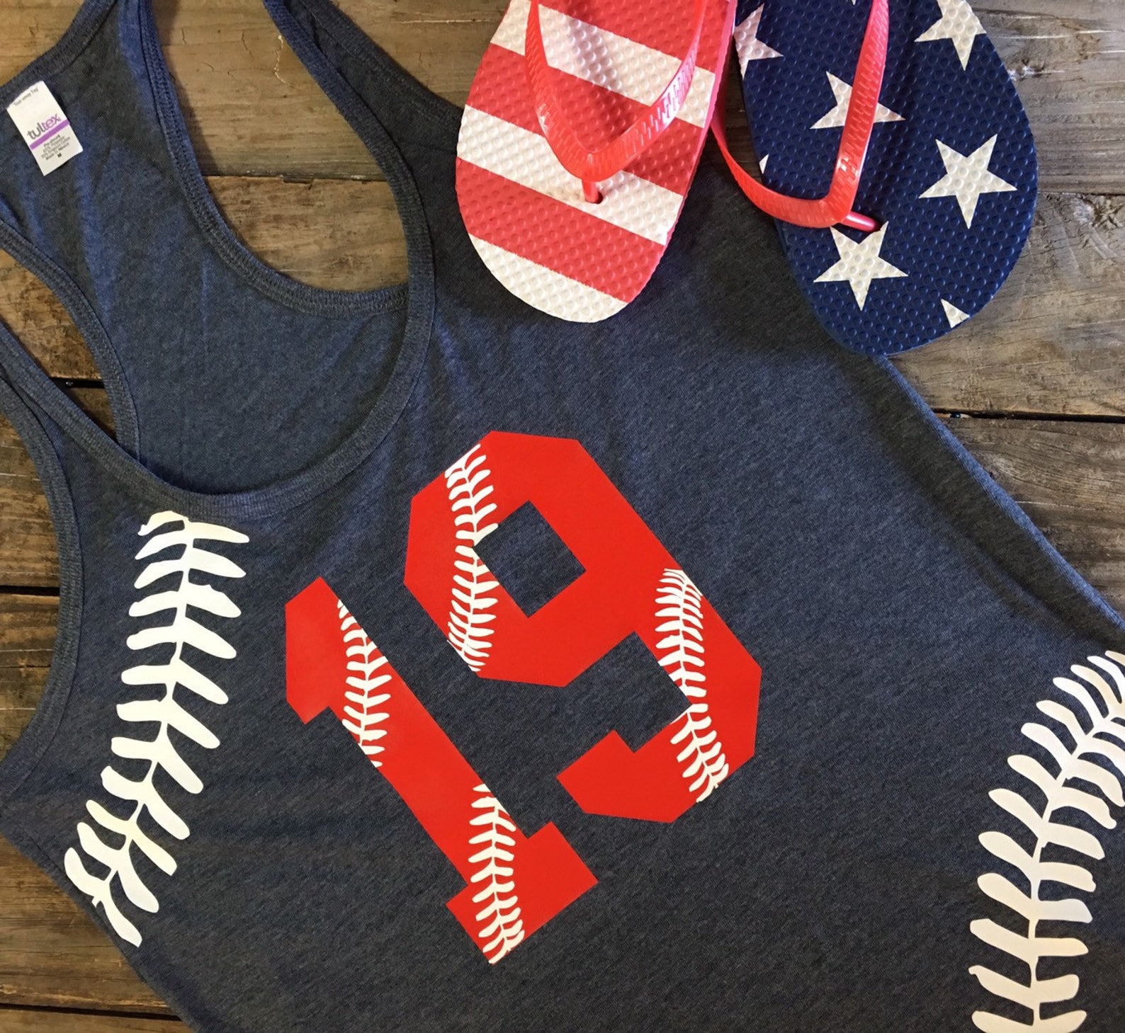 Baseball softball tank top customized tank tops | Etsy