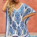 Swimwear Coverup Boho Style Bathing Suit Coverup - Etsy