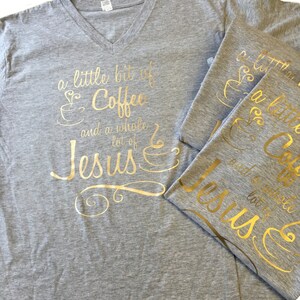 Coffee Jesus T Shirt, Christian T Shirt - Etsy