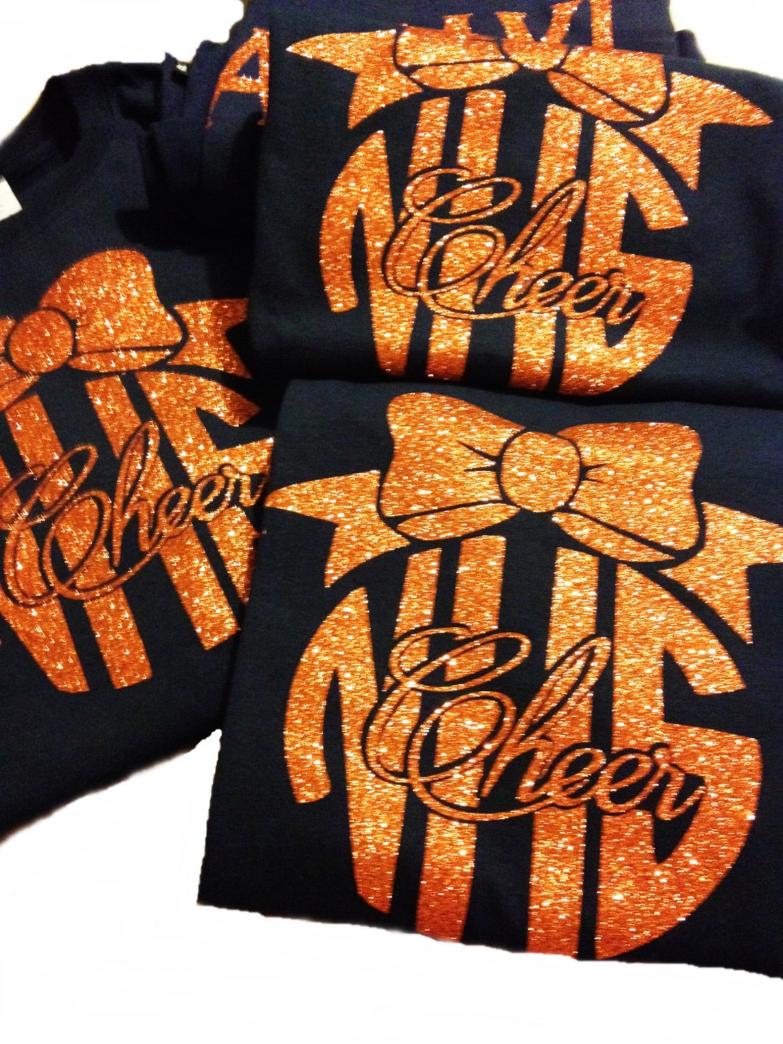 Customized Cheer Shirt Glitter Team Shirt - Etsy