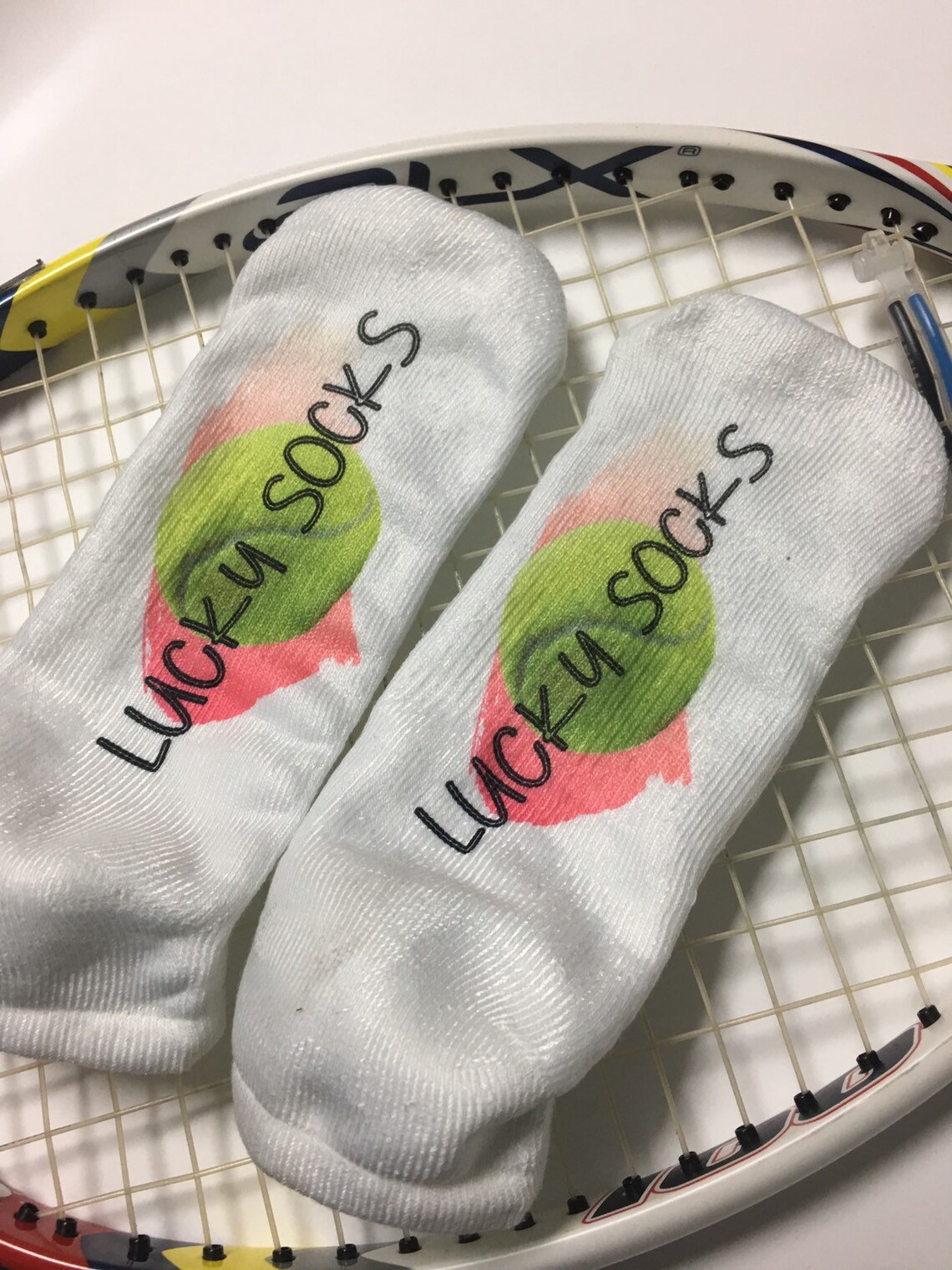 Tennis Lucky Socks - Etsy