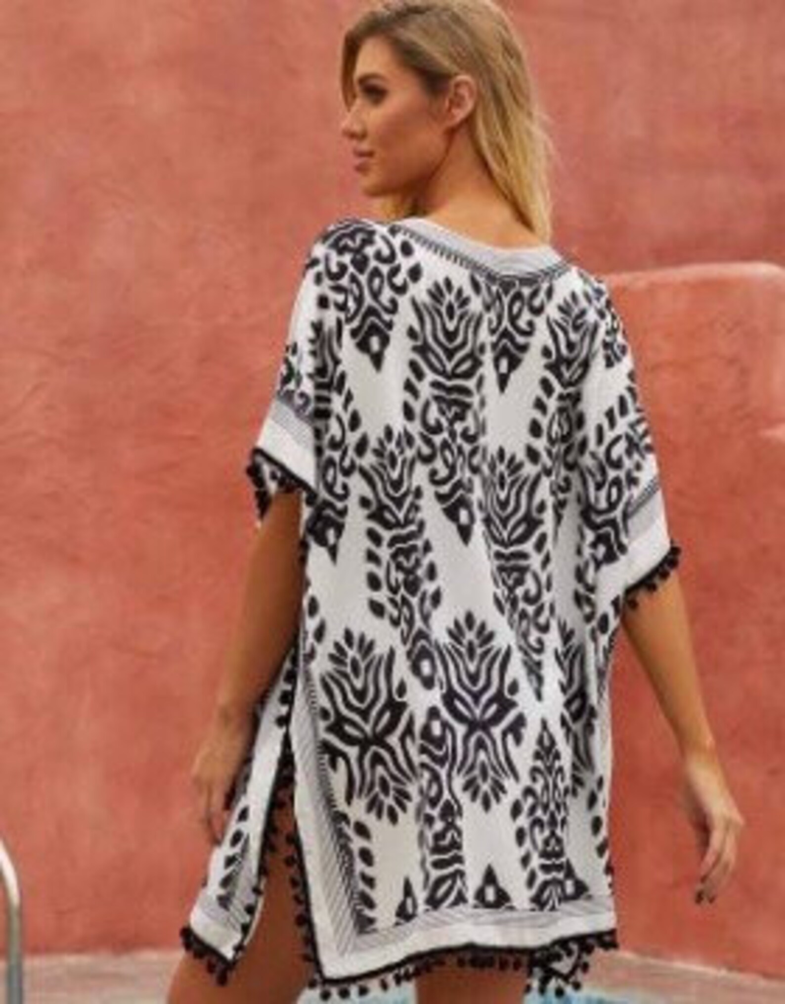 Swimwear Coverup Boho Style Bathing Suit Coverup - Etsy