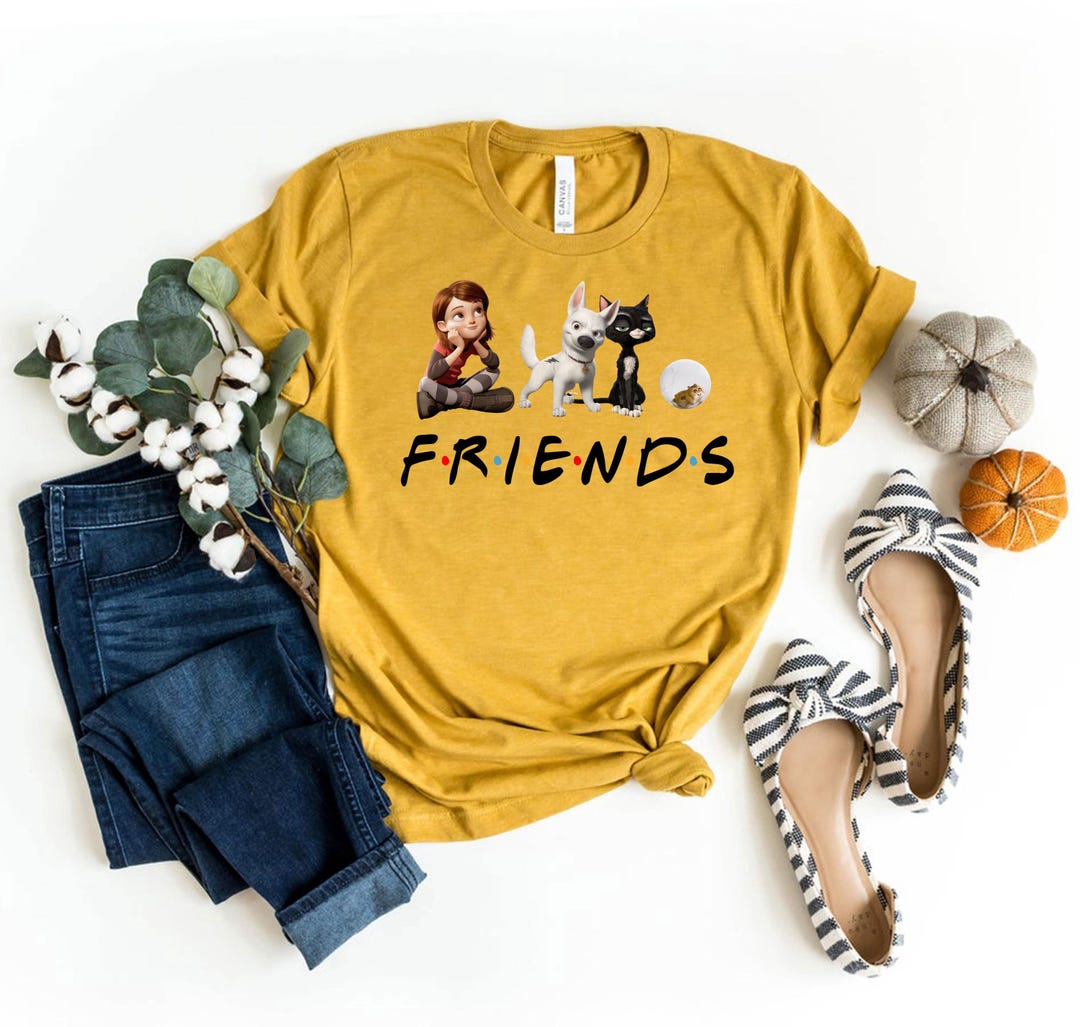 Disney Bolt Friends Shirt, Bolt the Dog Tee, Funny Friends Shirt ...