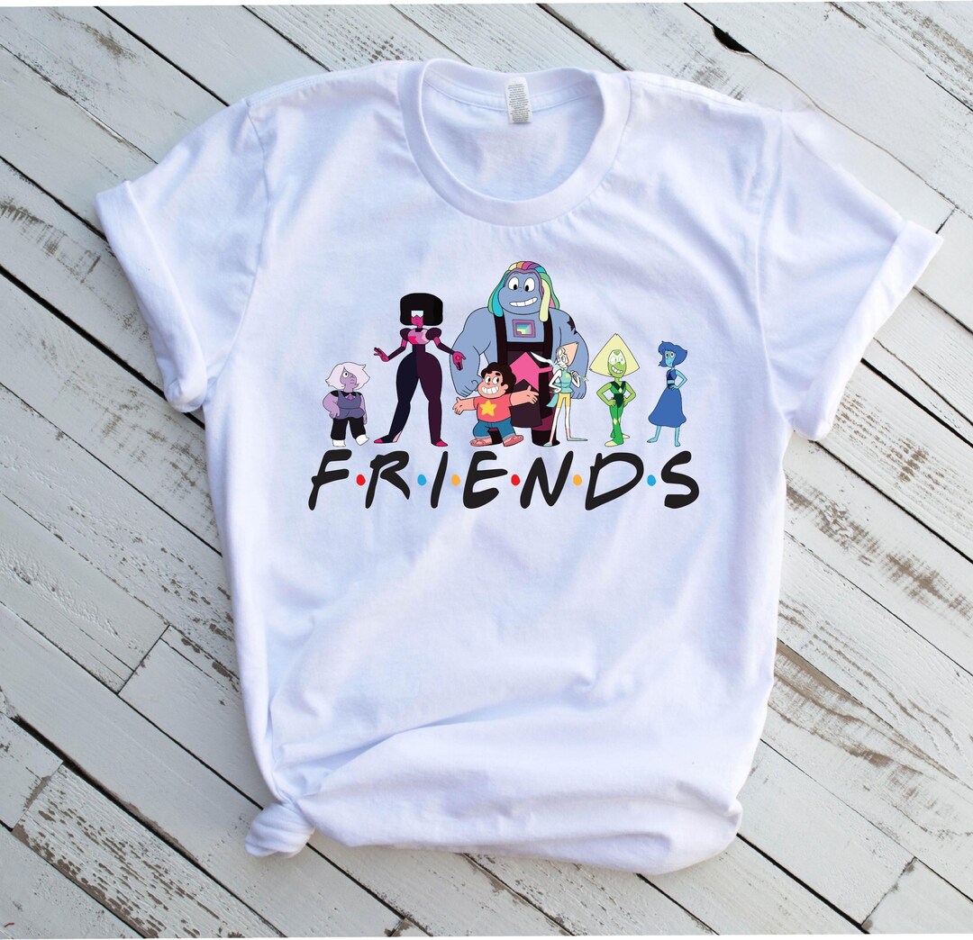 Steven Universe Friends Shirt: 90s TV Show Birthday Tee - Etsy
