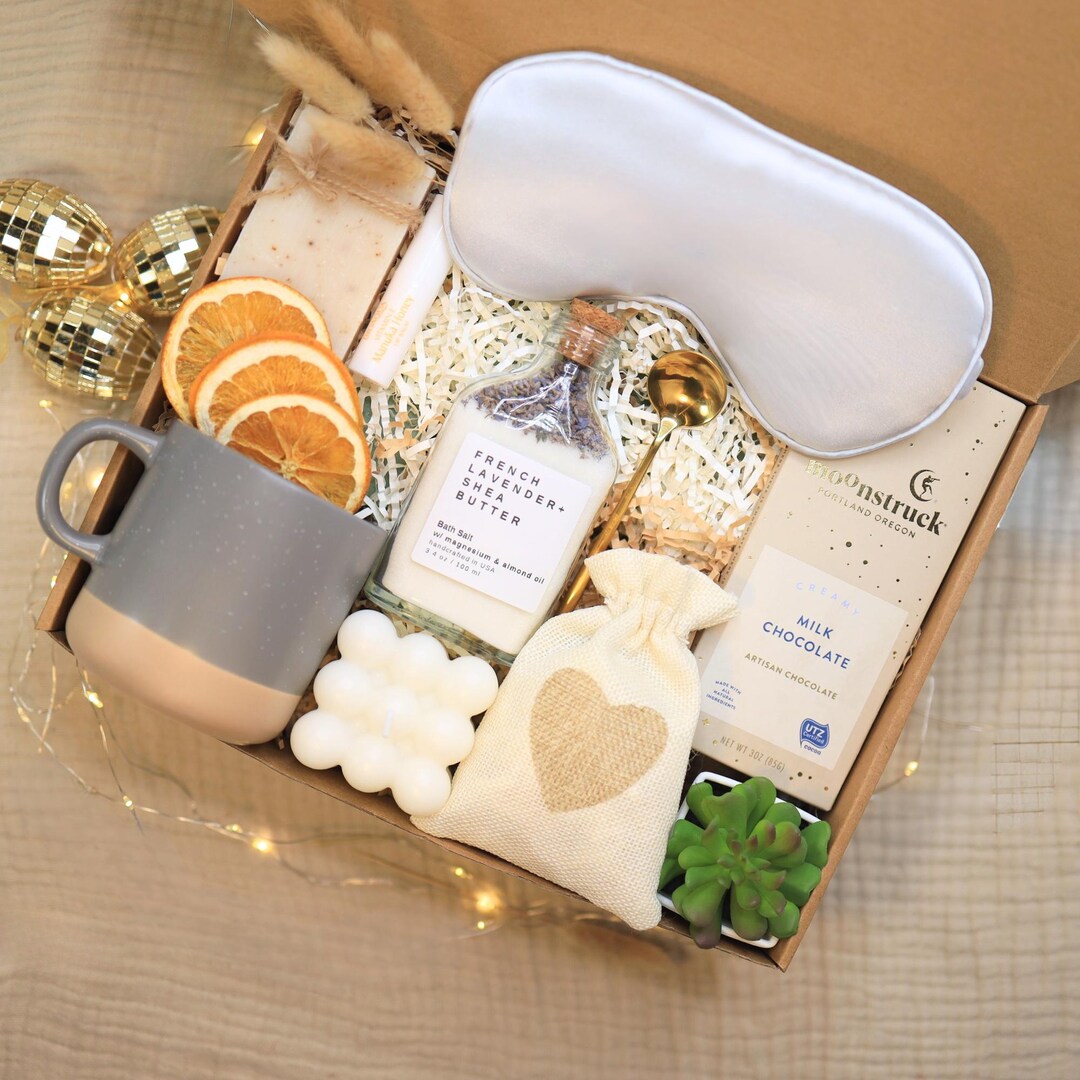 Comfort Gift Box, Self Care Gift Box, Sending a Hug Gift, Cozy Gift ...