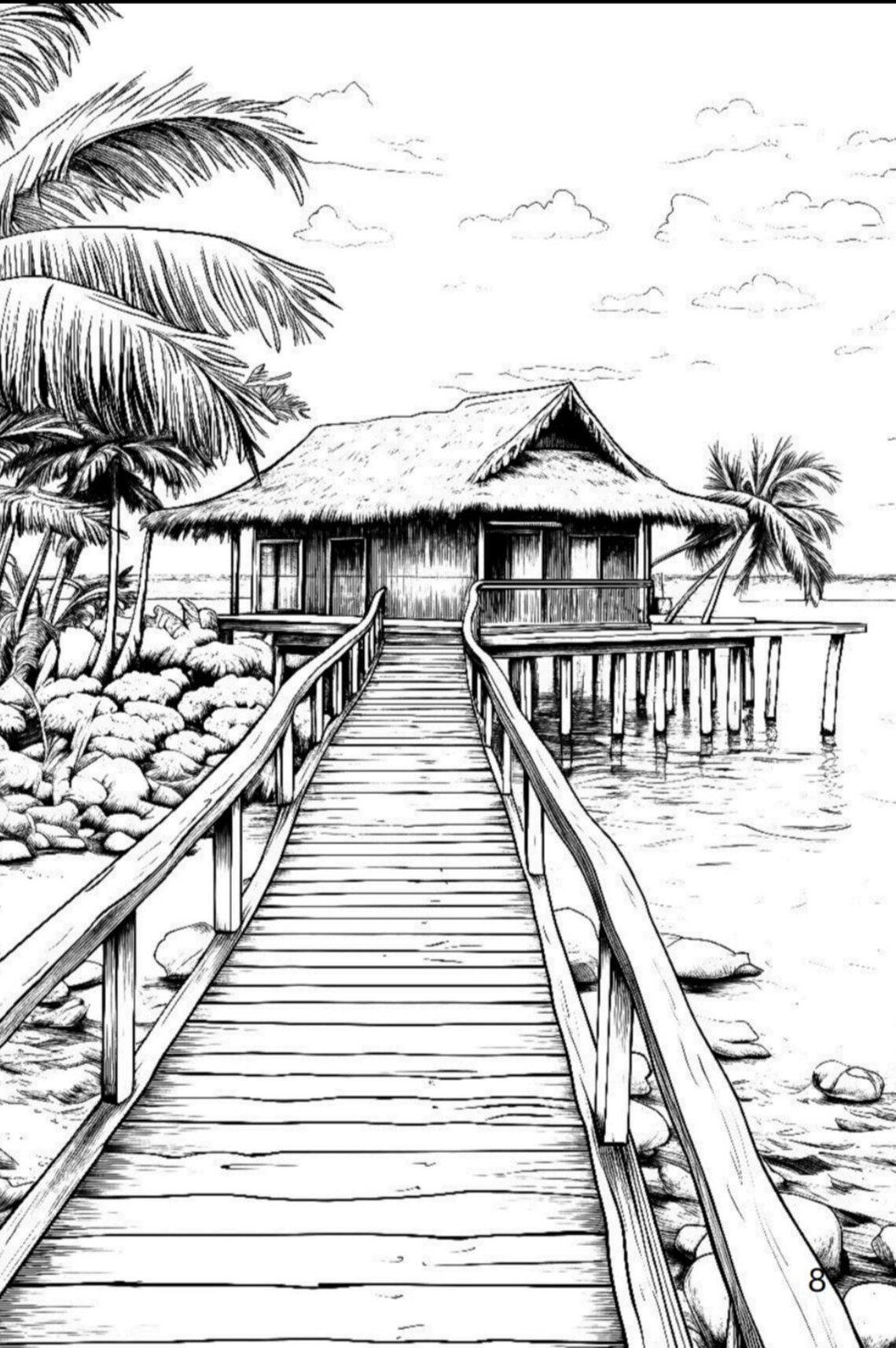 Old House Coloring Book for Kids | Vintage Houses Coloring Pages ...