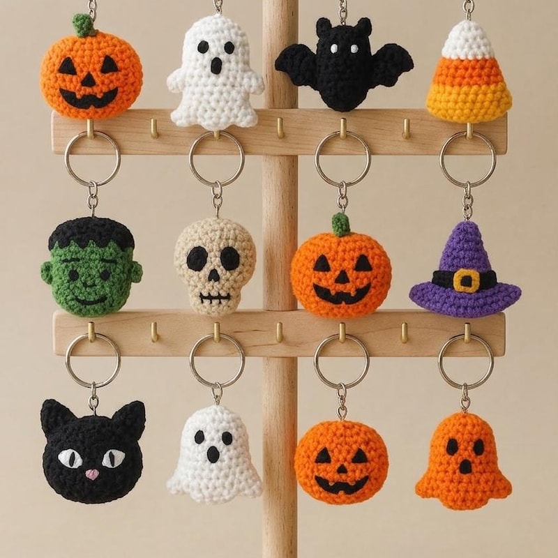 Keychain Cat Skull - Etsy