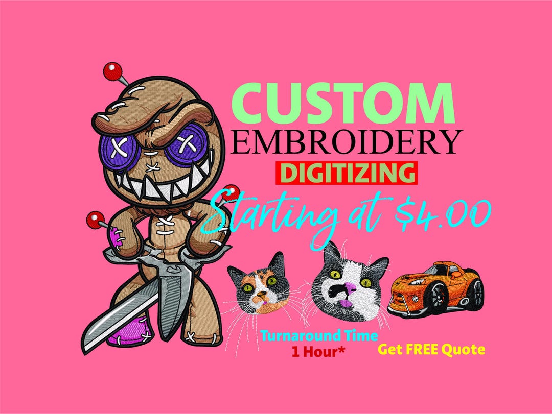 Custom Embroidery Digitizing Logo Digitizing Embroidery Digitizing Service Image Digitizing ...