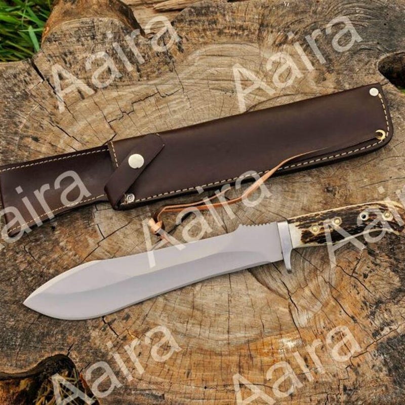 German Stag Horn Knives - Etsy