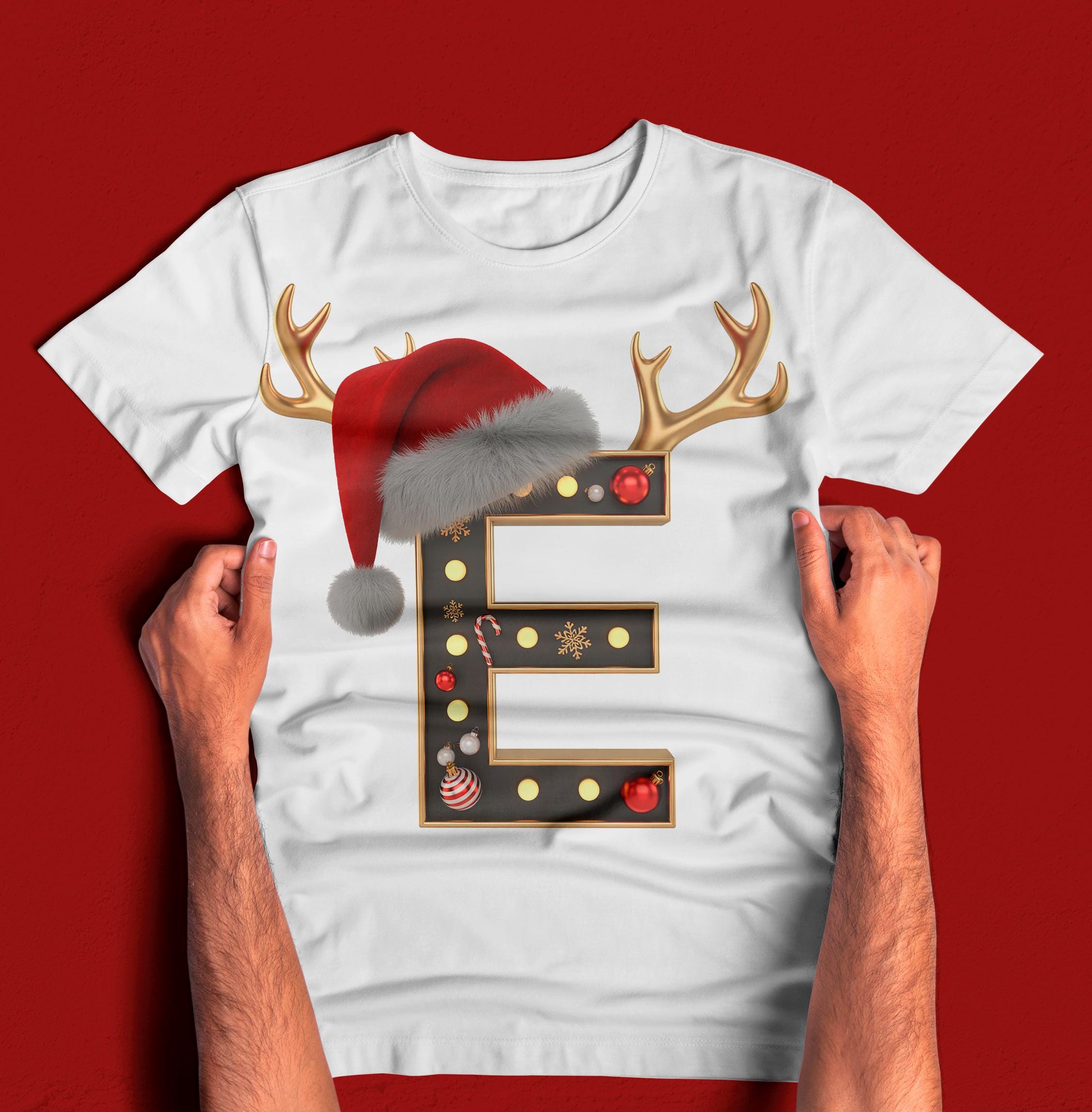 Christmas Letter E PNG, Santa Hat Alphabet (digital Download) - Etsy