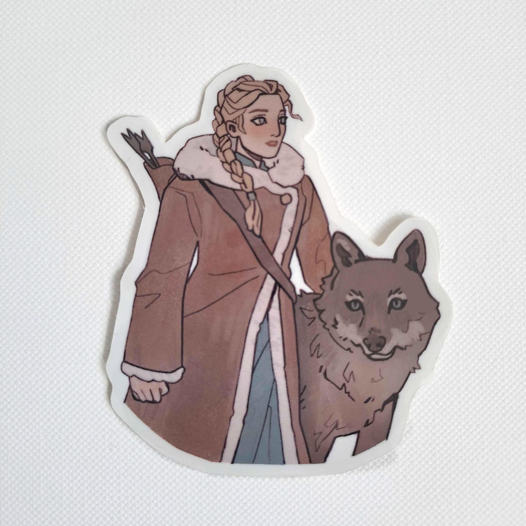Kettricken and Nighteyes Sticker - Etsy