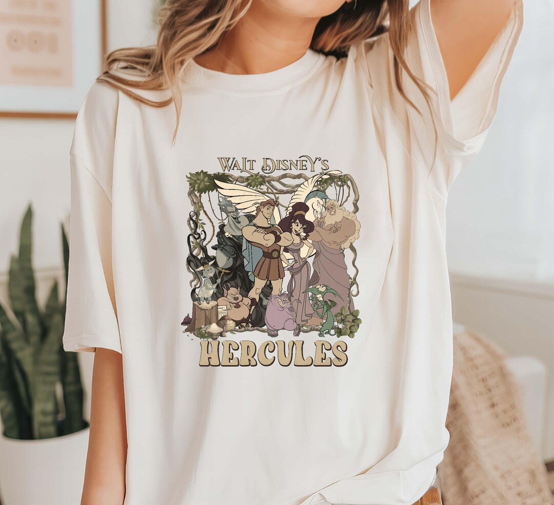 Vintage 90's Disney Hercules Comfort Colors Shirt, Vintage Hercules ...