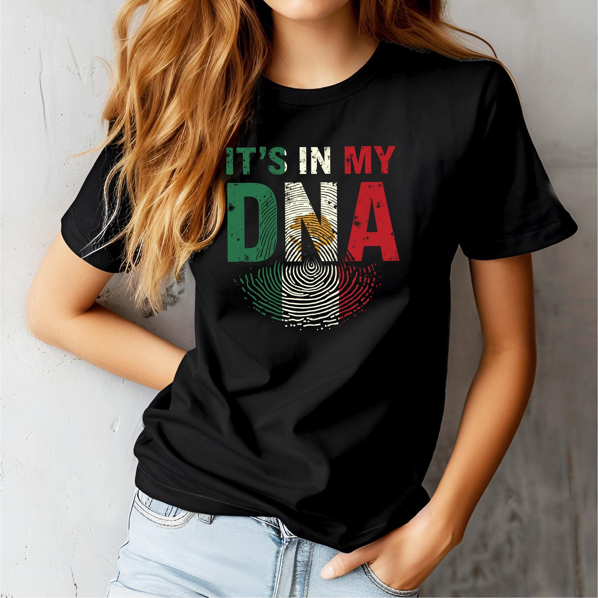 Mexico Png, It's in My DNA Mexico Flag Fingerprint PNG Sublimation ...