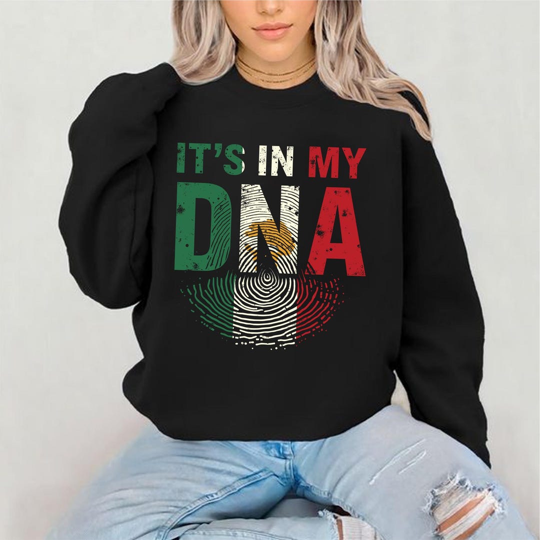 Mexico Png, It's in My DNA Mexico Flag Fingerprint PNG Sublimation ...