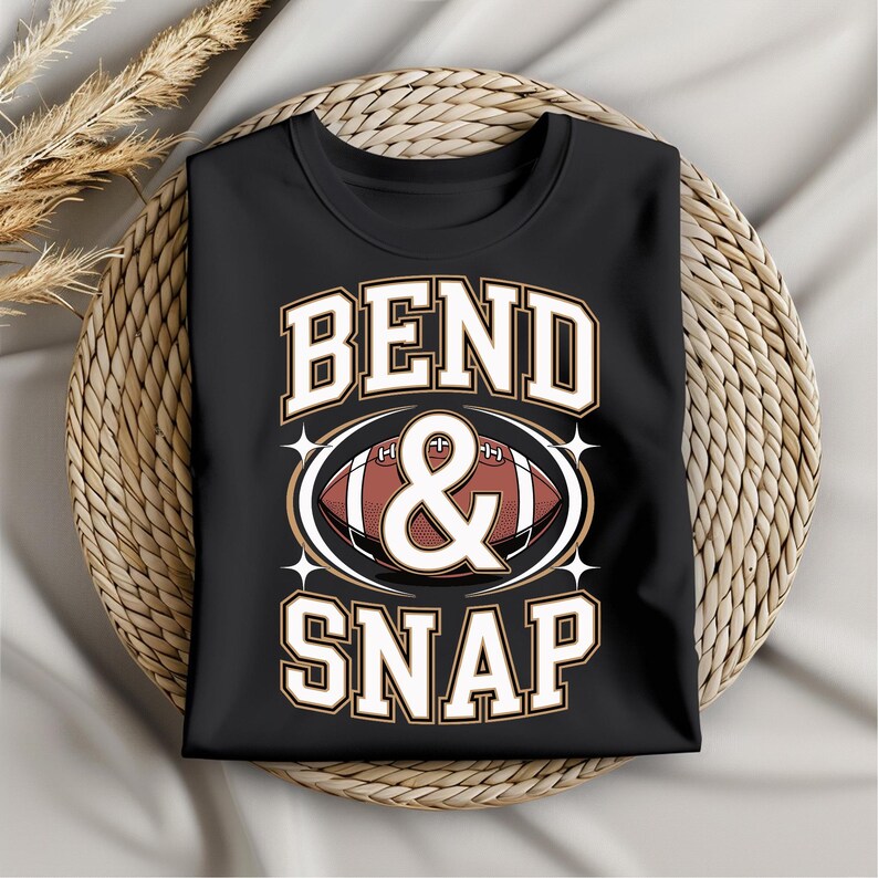 Funny Game Day Touchdown Season SVG PNG, Cute Bend and Snap Football ...