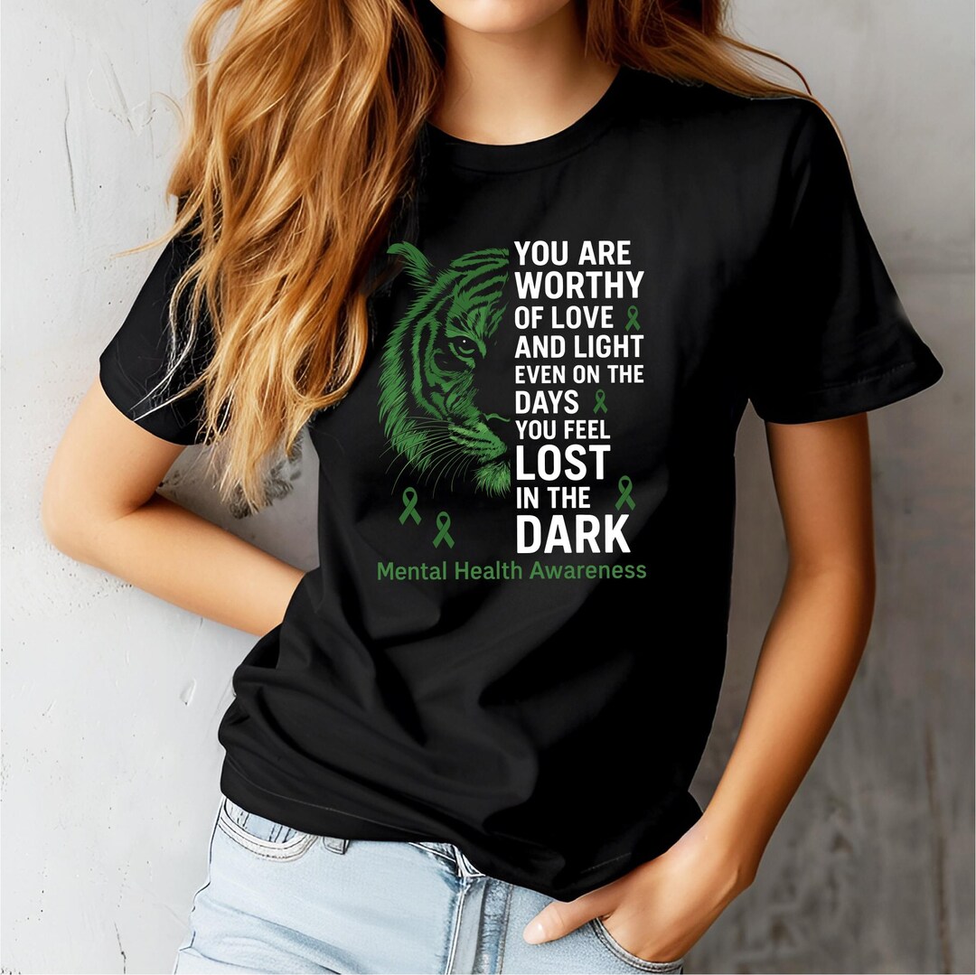Mental Health Awareness Tiger PNG Mental Health Matters SVG Mental ...