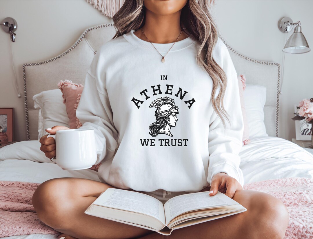 Athena Sweatshirt Greek Mythology Clothing the Odyssey Epic Journey ...