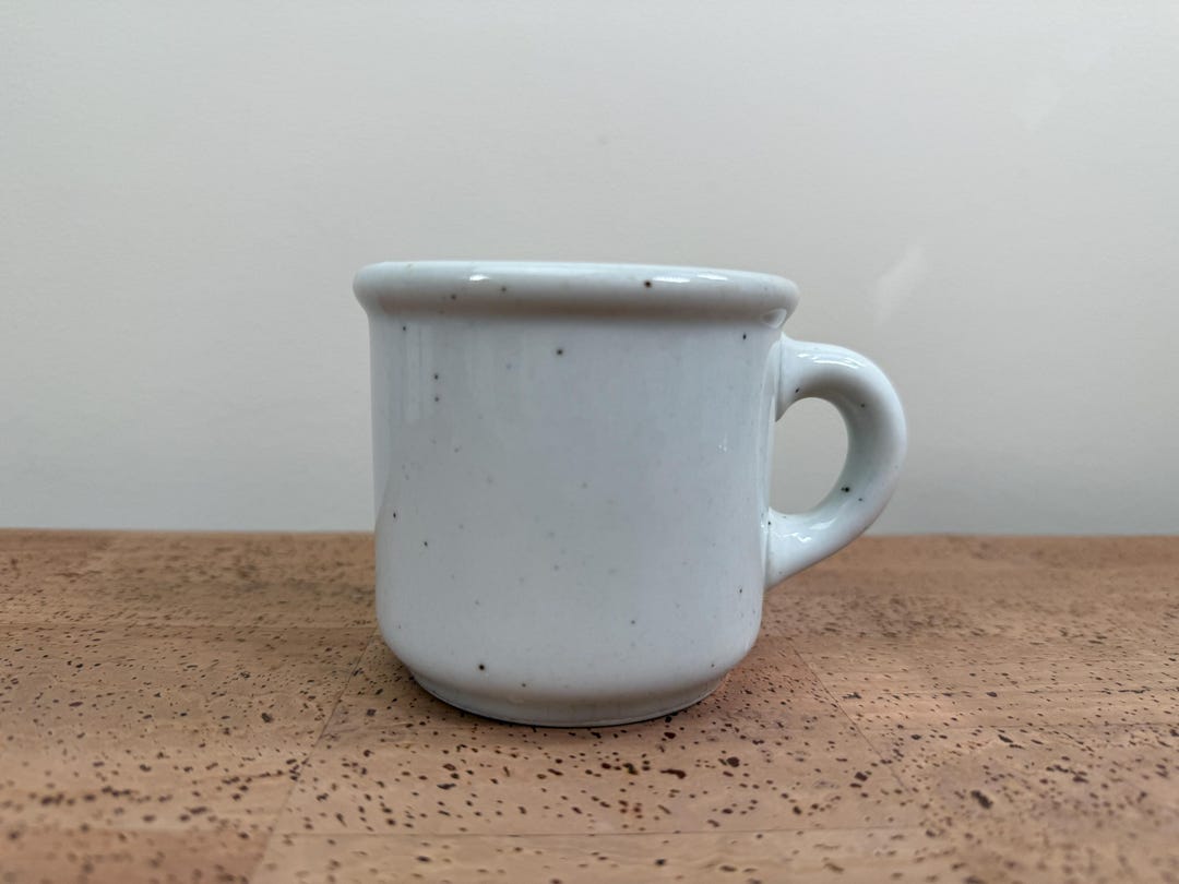 Trend Pacific Galaxy Milkstone White Short Mug | Isamu Kenmochi | 1980s ...