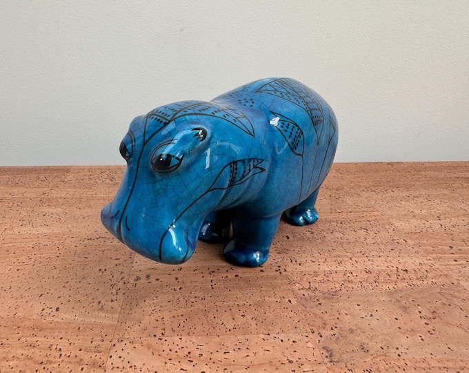 Metropolitan Museum William the Hippo Figurine #2 | Bitossi Zaccagnini ...