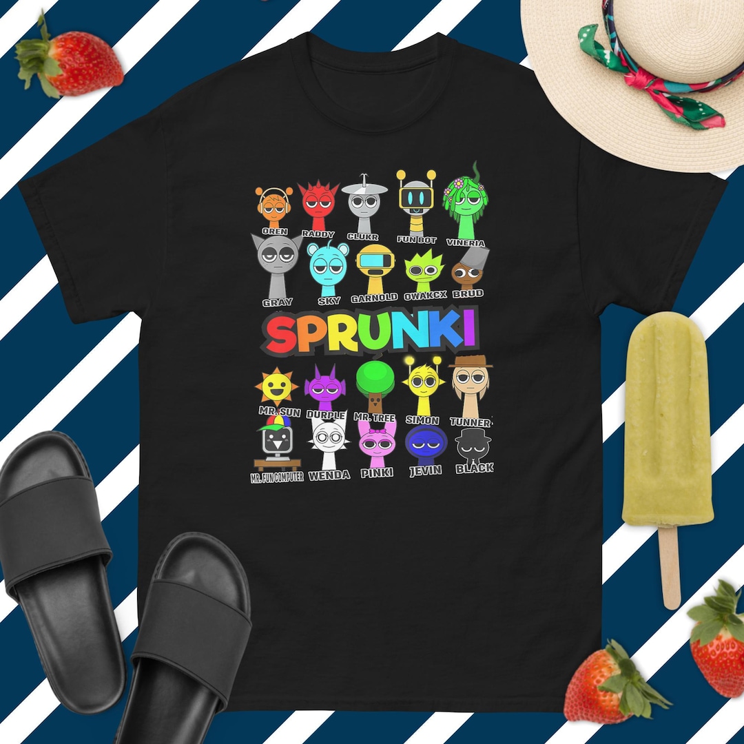 All Sprunki With Names Toys for Kids Boys Girls Teens Unisex Classic ...