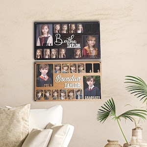 Personalized School Years Picture Frame Pre K 12, Pre K to Graduation ...