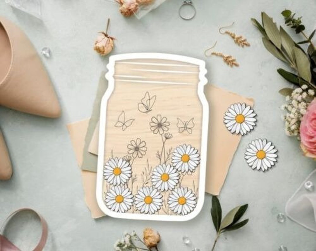 Personalized Daisy Reward Jar for Kids, Reward Jar Magnetic, Reward Jar ...