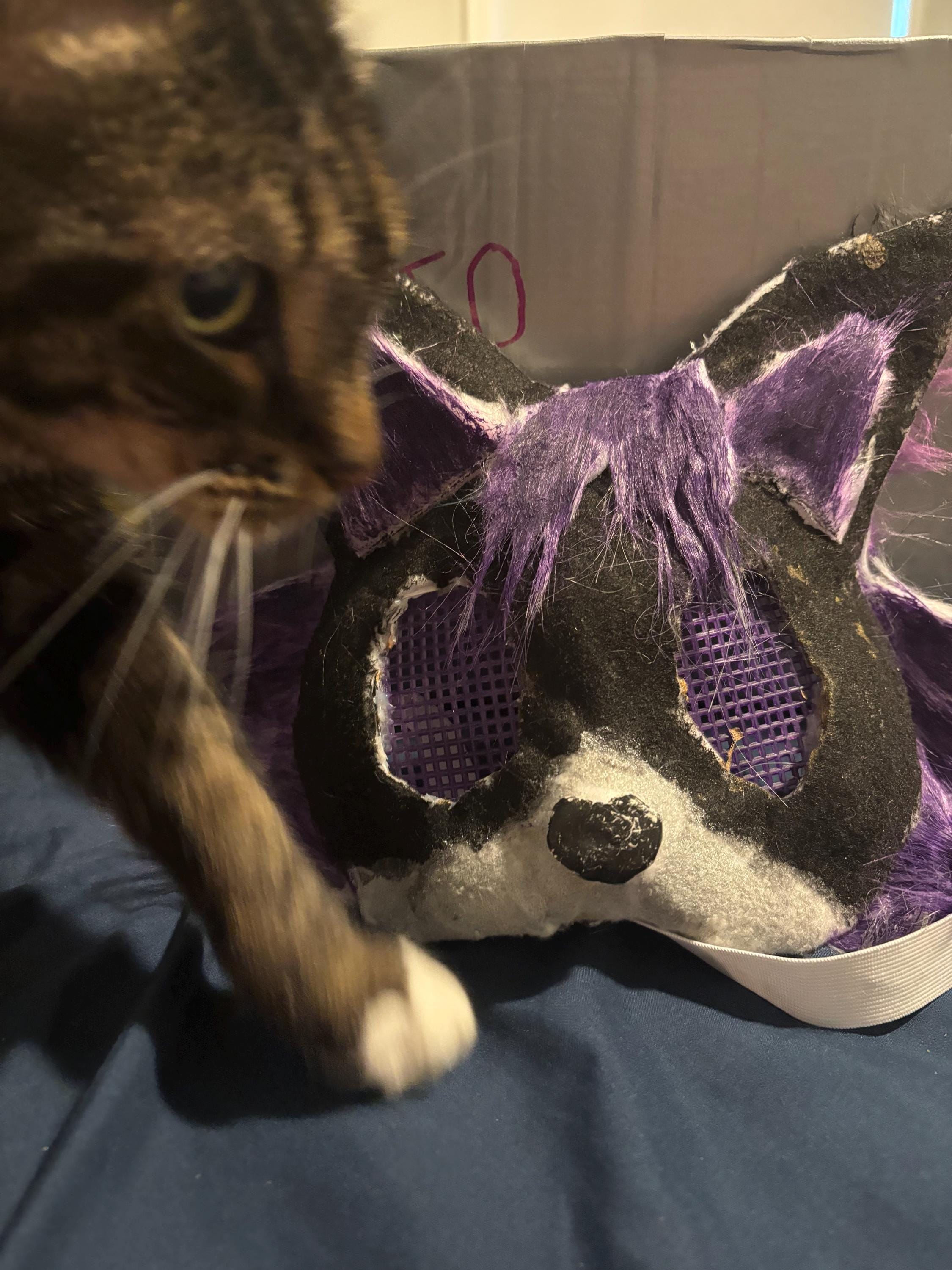 Murder Drones Uzi Cat Mask Furry Alternative - Etsy
