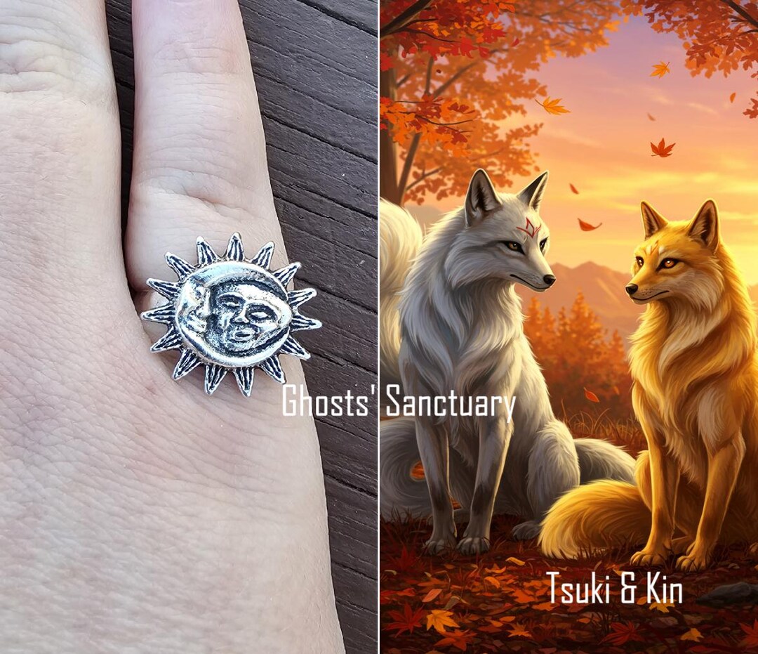 BONDED PAIR Female Ginko and Male Kinko Littermates Yokai Spirit ...