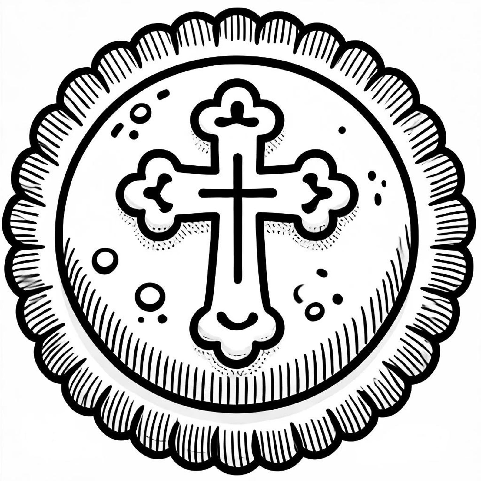 50 Orthodox Coloring Pages for Kids: Saints, Churches, Crosses (PDF) - Etsy