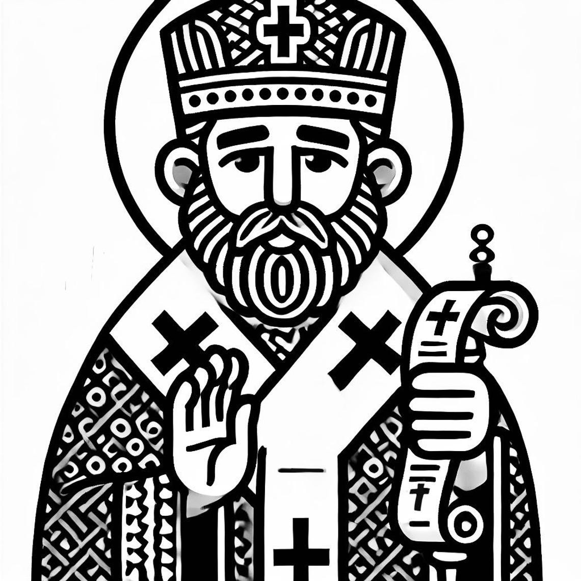 Orthodox Coloring Pages for Kids – Saints, Churches, Crosses & More ...
