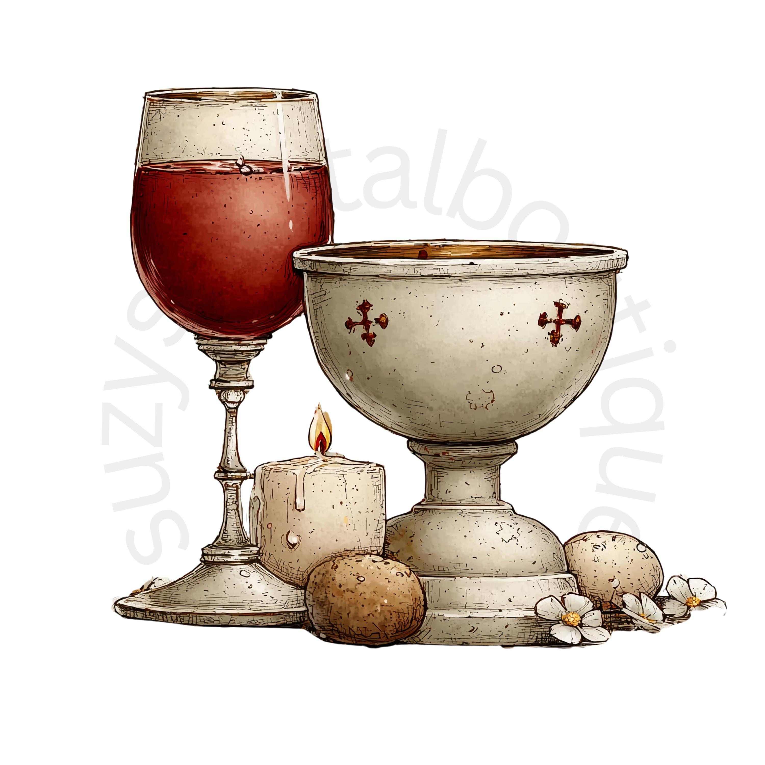 Jesus Resurrection Clipart Bundle, Christian Easter Story PNG (30 Files ...