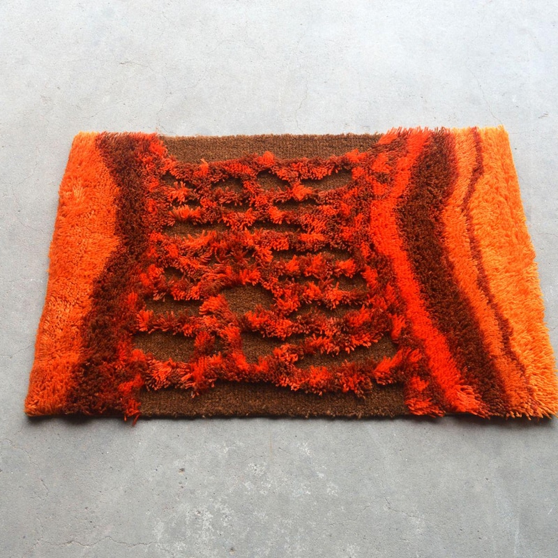 Danish Rya Rug - Etsy