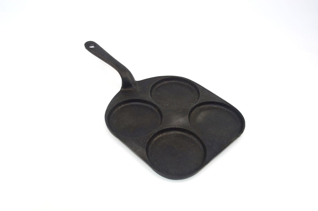 Vintage 1970s Skeppshult Sweden Cast Iron Egg Pan / Pancake Pan Swedish ...
