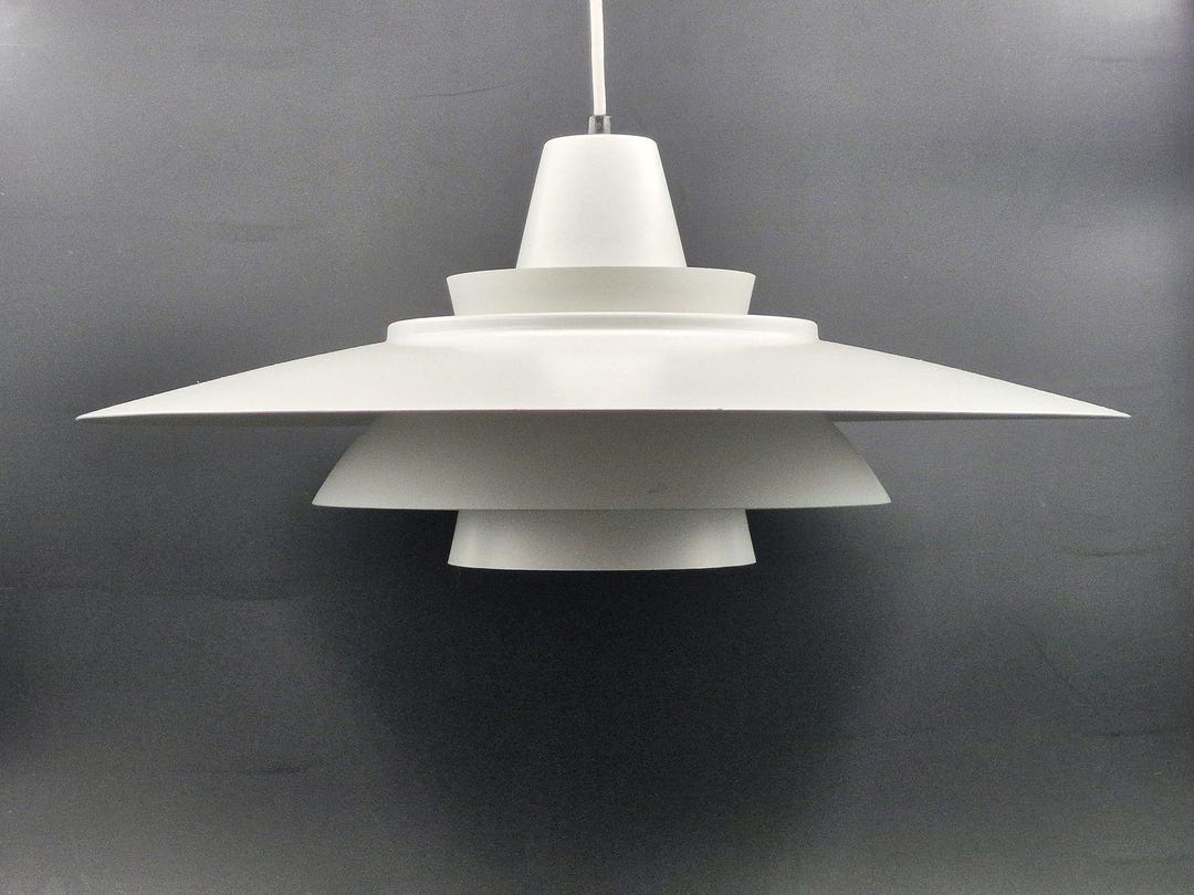 Rare Danish Modern David Super-light Denmark Type 240 Aluminium Pendant ...