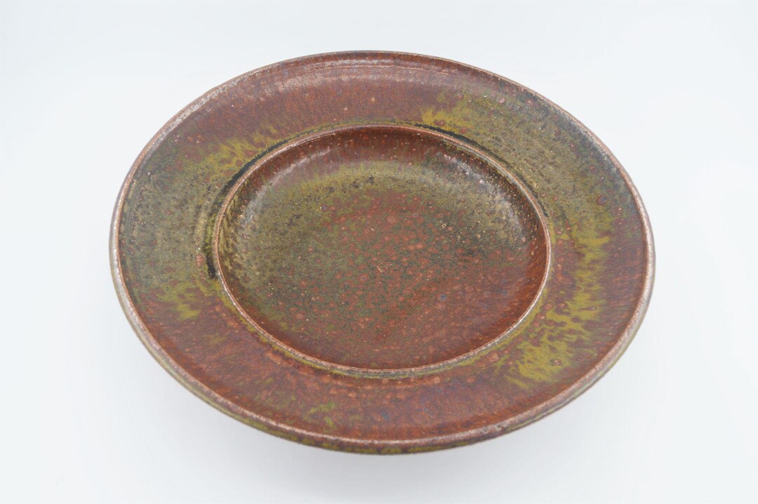 Large Frank Milo Tromborg Denmark Bowl 1970s Fat-lava Studio Pottery ...