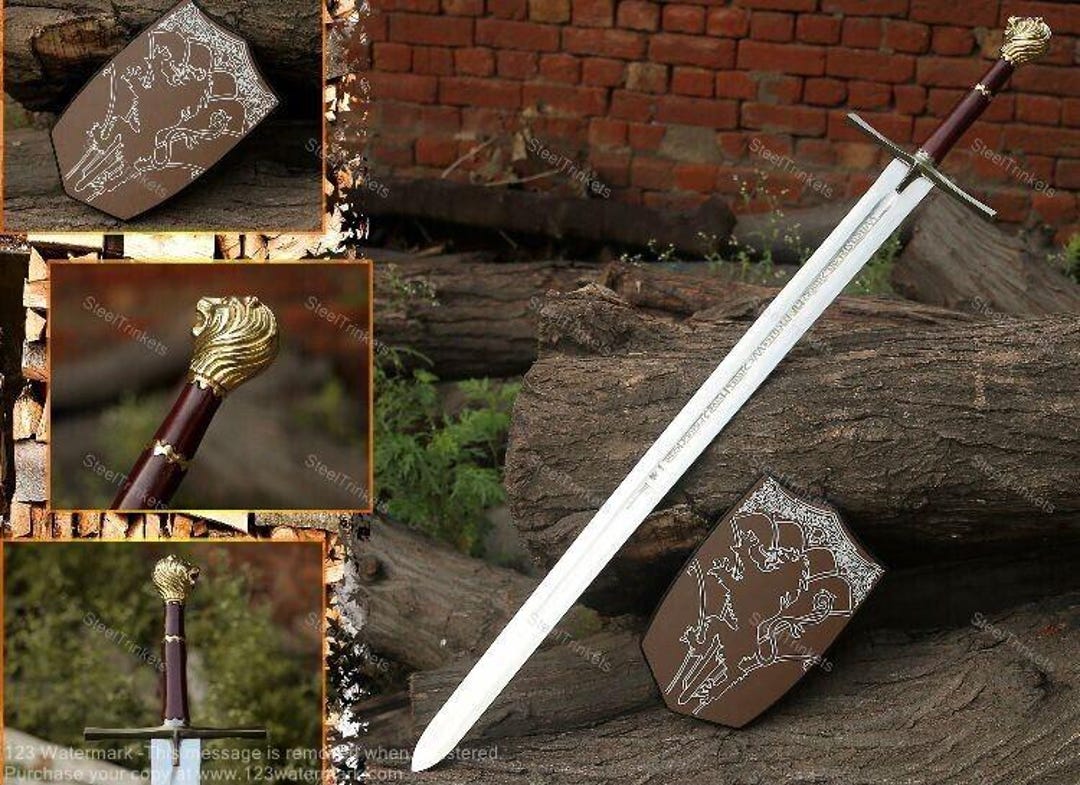 Rhindon Sword, Narnia Sword of Peter, Chronicles of Narnia Prince Sword ...